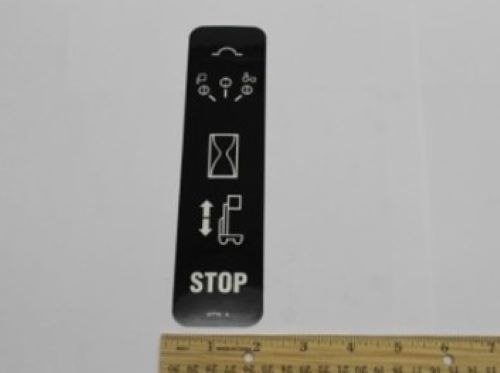 97776 / 97776GT OEM Genie DECAL, GROUND CONTROL PANEL - Certus Equip